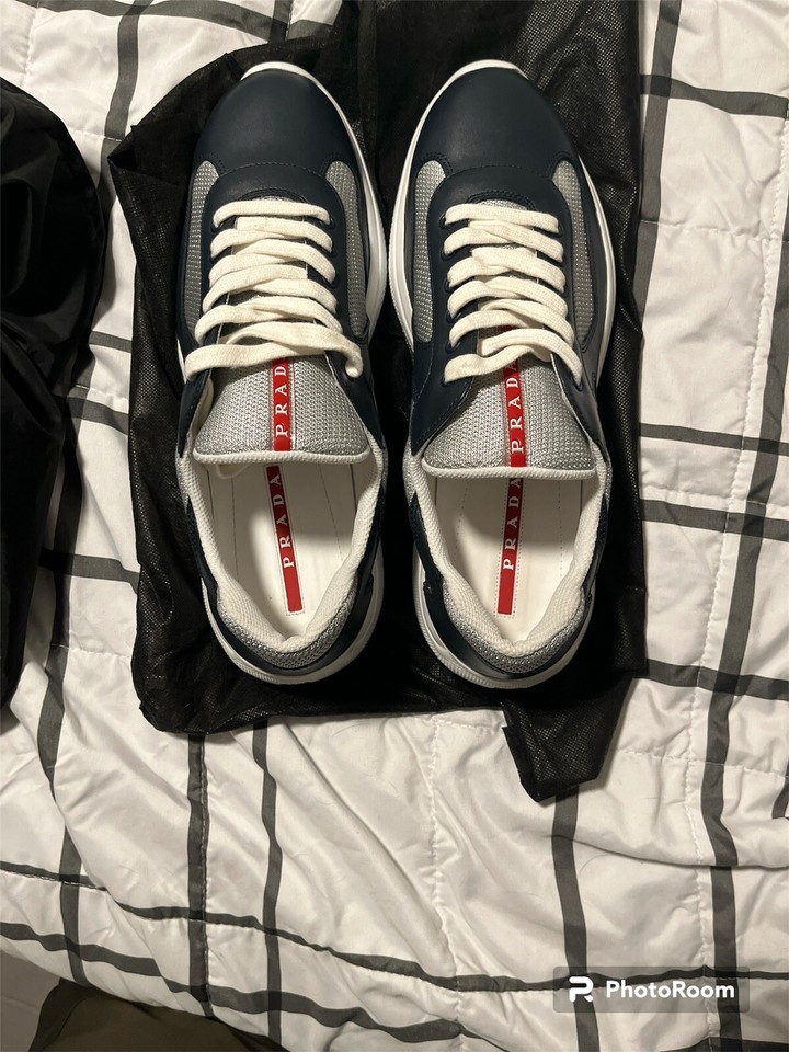 Prada America Cup Sneakers Men’s Size 10 Designer Runners Casual | eBay