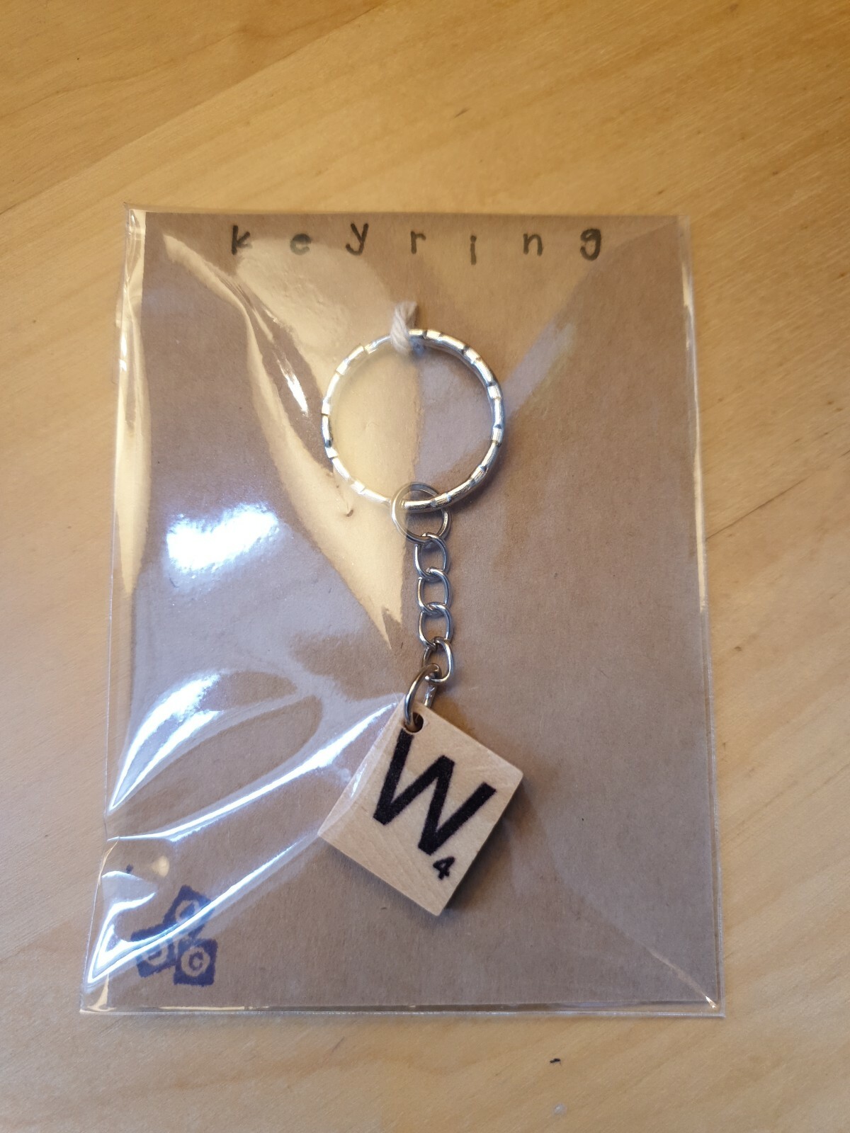 Scrabble letter keyring Gift W | eBay