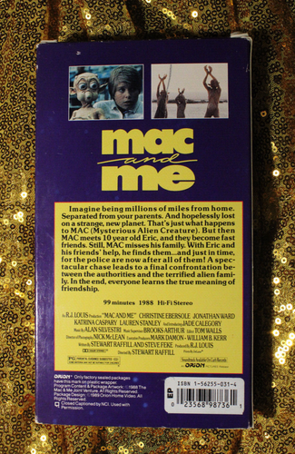 Mac and Me (VHS) for sale online | eBay