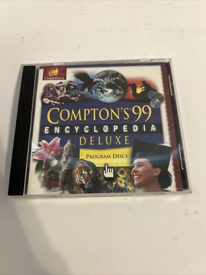Compton 99 Encyclopedia Deluxe, PC, 2 - CD-ROM'S, Windows 95 / 98 ...