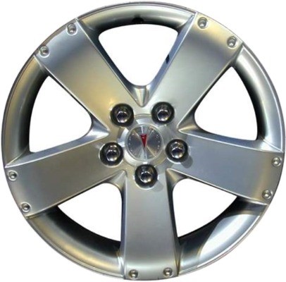 17" Pontiac Torrent Wheel Rim Factory OEM 6600 2006-2009 Hyper Silver ...