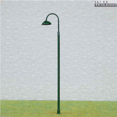 10 x O scale street light model train railroad LED station path lamp ...