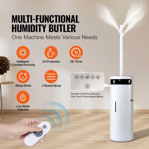 Uimoso 16L Ultrasonic Humidifier Cool Mist Top Fill 1000ml/h Room 1290 ...