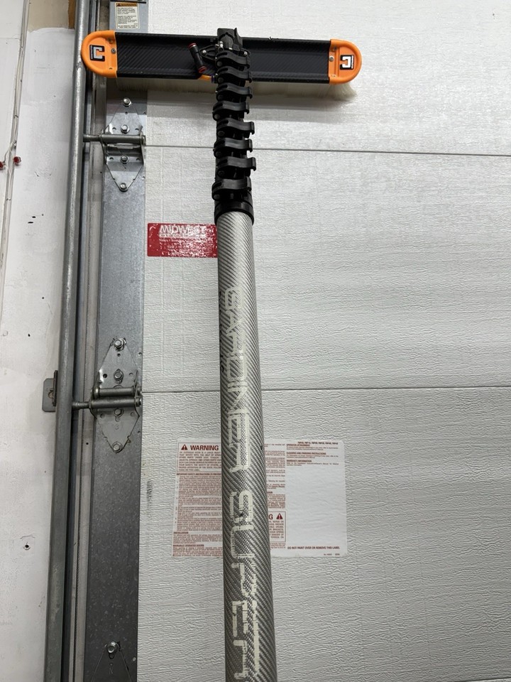 Gardiner SuperMax 50ft Carbon Fiber Pole For Waterfed Window Cleaning ...