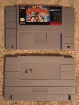SNES Replacement Shell with Adventure Island 2 Replacement Label ...