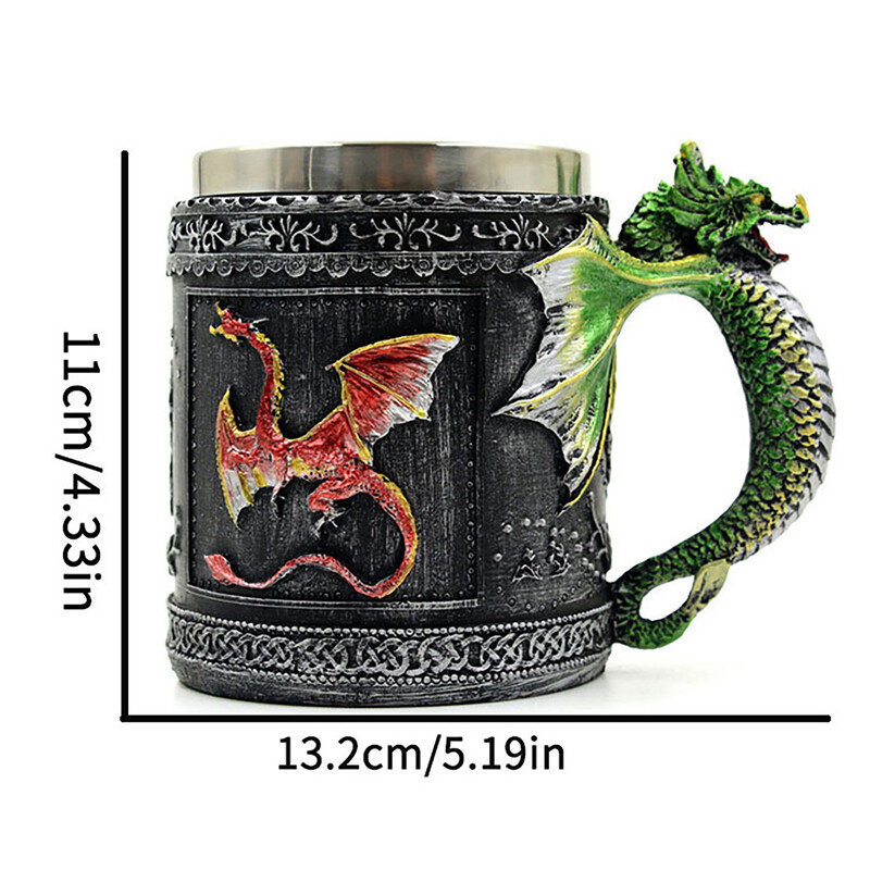 Medieval Roaring Dragon Beer Mug, Merchandise Beer Steins Viking ...
