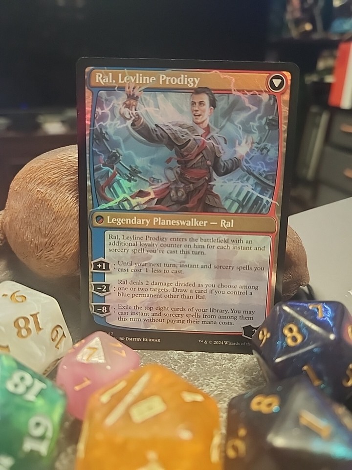 MTG Ral, Monsoon Mage; Ral, Leyline Prodigy - Foil art - Modern ...