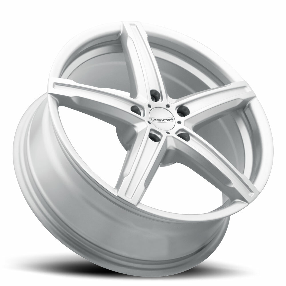 17x7 +38 Vision 469 Boost 5x114.3 Silver Wheels (Set of 4) | eBay