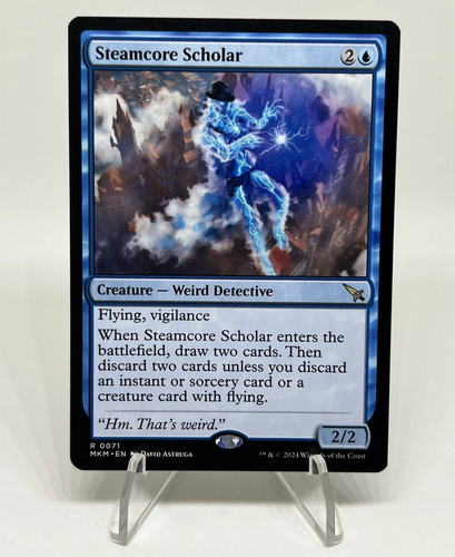 MTG Murders at Karlov Manor R Steamcore Scholar #0071 | eBay