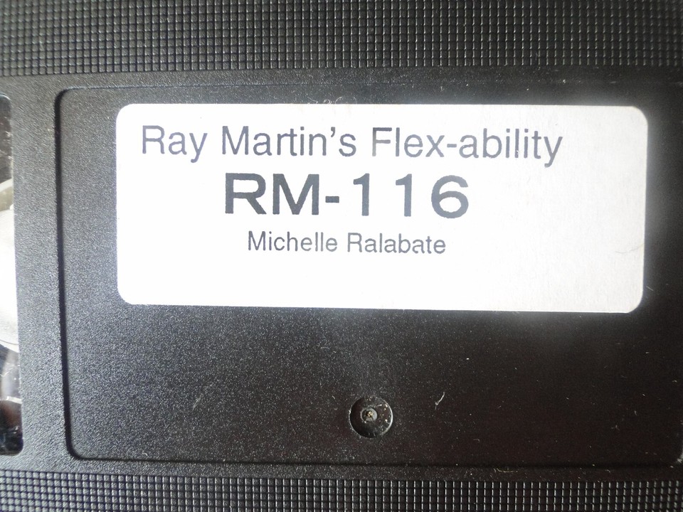 Vintage Muscle Bodybuilding VHS Ray Martin's Flex-ability 116 Michelle ...