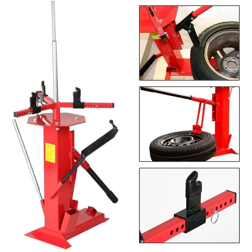 SMALL Mini Tire Changer Tractor Mower ATV Scooter Golf Cart Wheel ...
