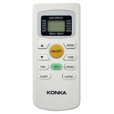 New Original For KONKA DA+CO ECO Air Conditioner Remote Control With ...