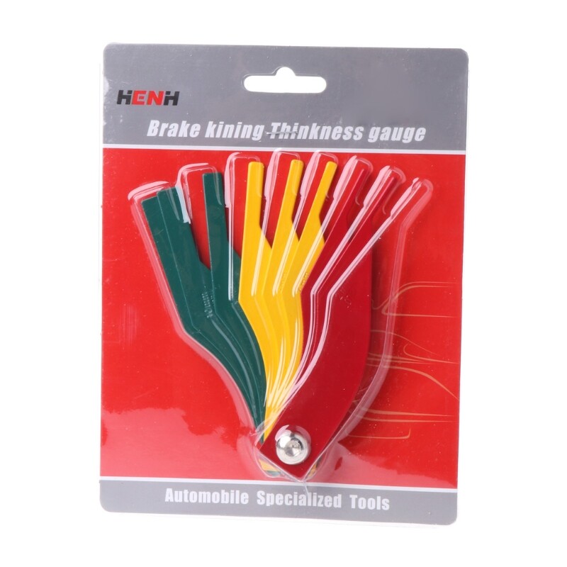 Brake Disc Pad Thickness Measure Gauge Check Set Metric Scale Tester ...