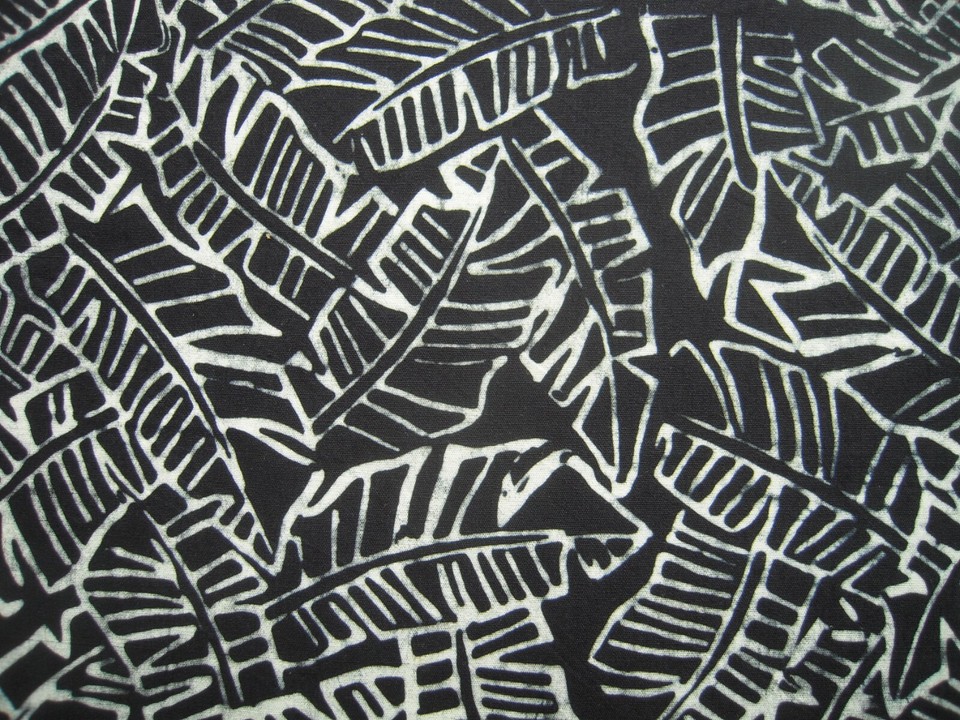 Indonesian Batik Quilting Cotton Fabric Gold Blue Black Red Green FQ HY ...