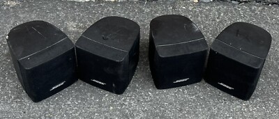 Bose Single Cube Speakers 4 Acoustimass Lifestyle Satellite Surround ...