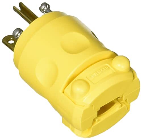 620PV 20 Amp, 250 Volt, Plug, Grounding, Yellow | eBay
