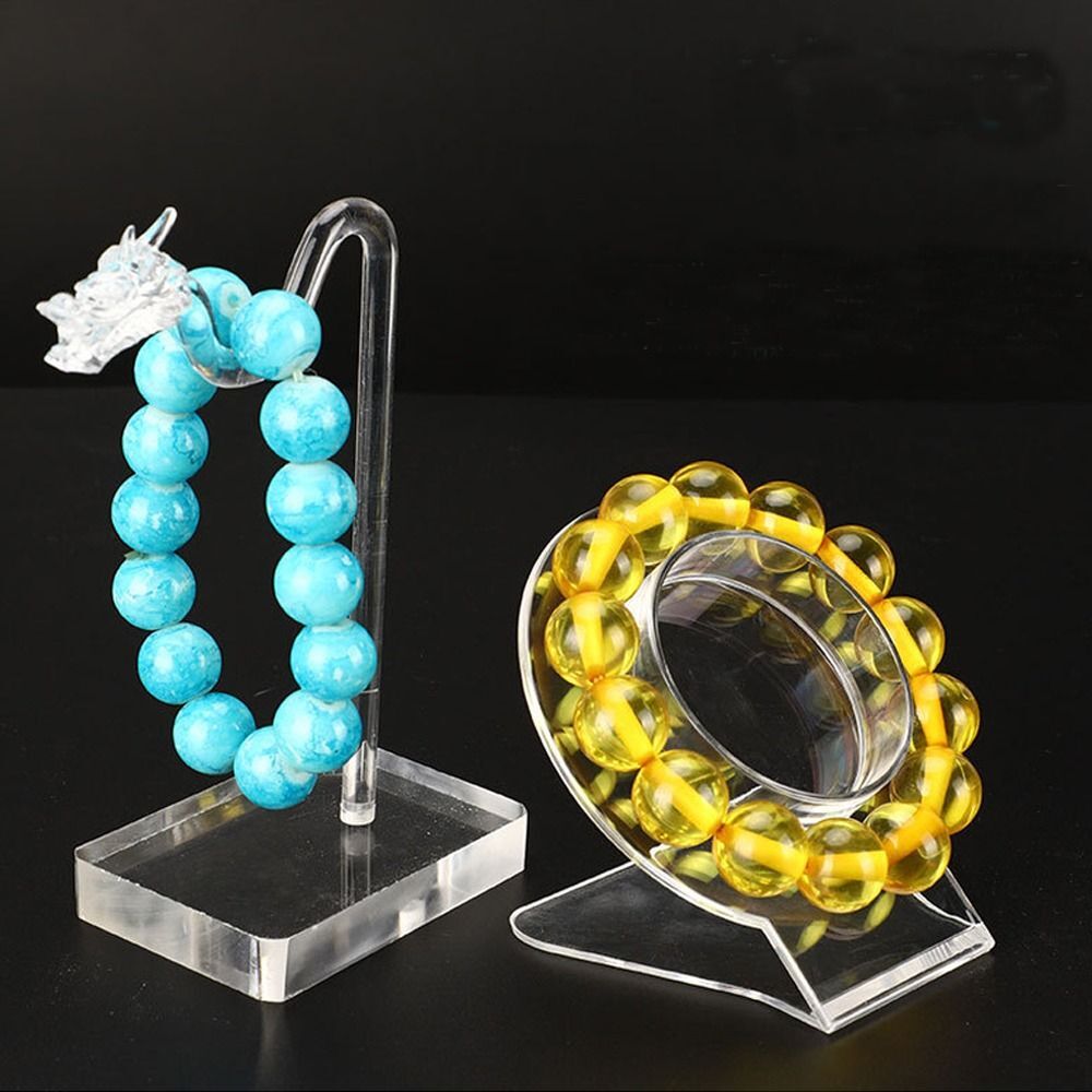 Clear Bracelet Display Rack Acrylic Jewelry Holder Fashion Display ...