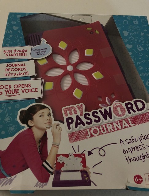 My Password Journal Mattel 2014 Glow Light Invisible Ink Voice ...