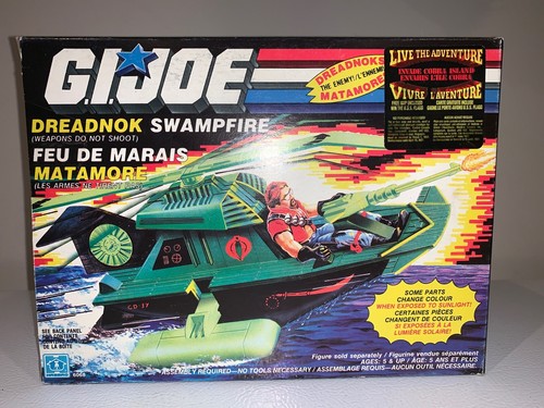 Vintage Gi Joe Dreadnok Swampfire Misb Sealed NOS Canadian Cobra Island ...