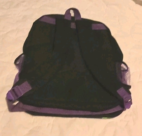 Disney Descendants Kids Rucksack Black Purple Nylon Backpack ...