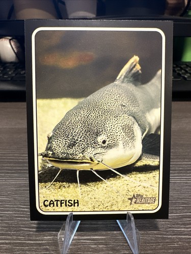 Catfish Hunter 2024 Topps Heritage Zoo’s Who Stick-Ons 75Z-12 Oakland A ...