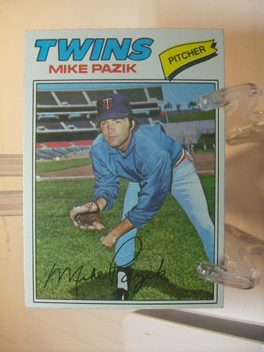 1977 Topps Baseball Card #643 Mike Pazik (94478) | eBay