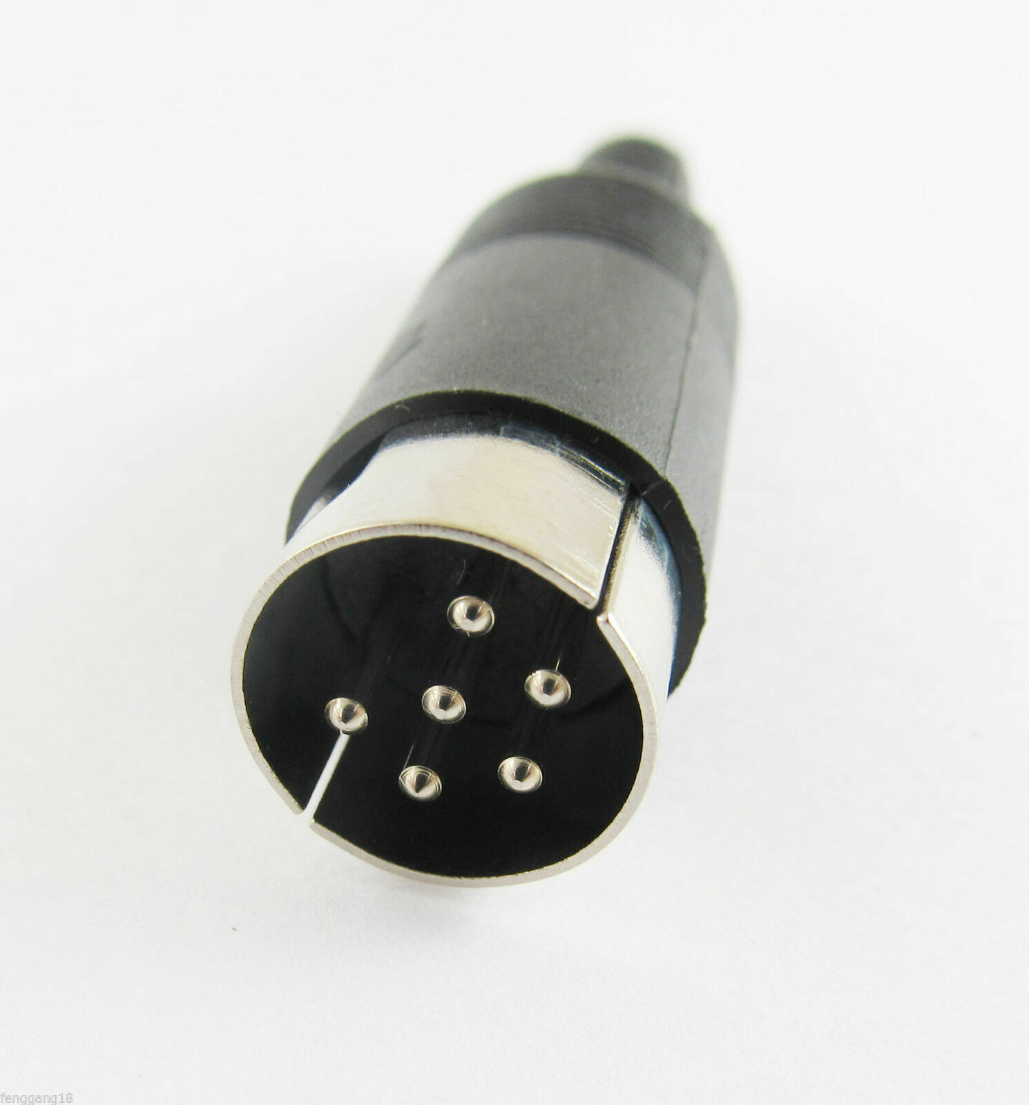5pcs DIN Plug Male Plug Cable Connector 6 Pin With Plastic Handle | eBay