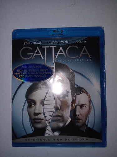New! "GATTACA (1997)" Ethan Hawke/Uma Thurman (Special Ed. Blu-ray 2008 ...