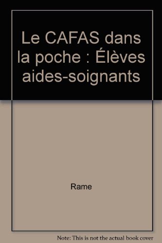 Le CAFAS dans la poche: Eleves aides-soignants, Rame et Hautin | eBay