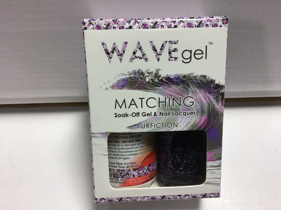 Wave Gel matching Soak Off gel polish Pick Your Color 0.5 oz / 15mlLED ...