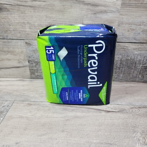 Prevail Disposable Underpads Fluff - Large 23” x 36" Extra Strong - 15 ...