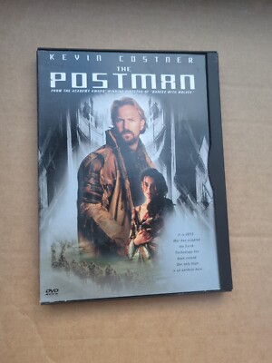 The Postman DVD, 1998 Kevin Costner post apocalyptic movie Snap case ...