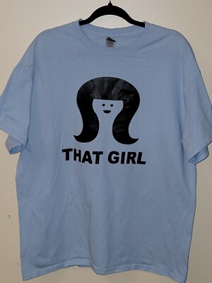 THAT GIRL" 1970s MARLO THOMAS RETRO TV SHOW Logo UNISEX t-shirt | eBay
