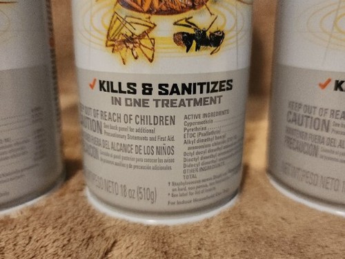 Lot of 4: ORTHO Home Defense Max Kitchen Insect Killer 18oz Home Pest ...