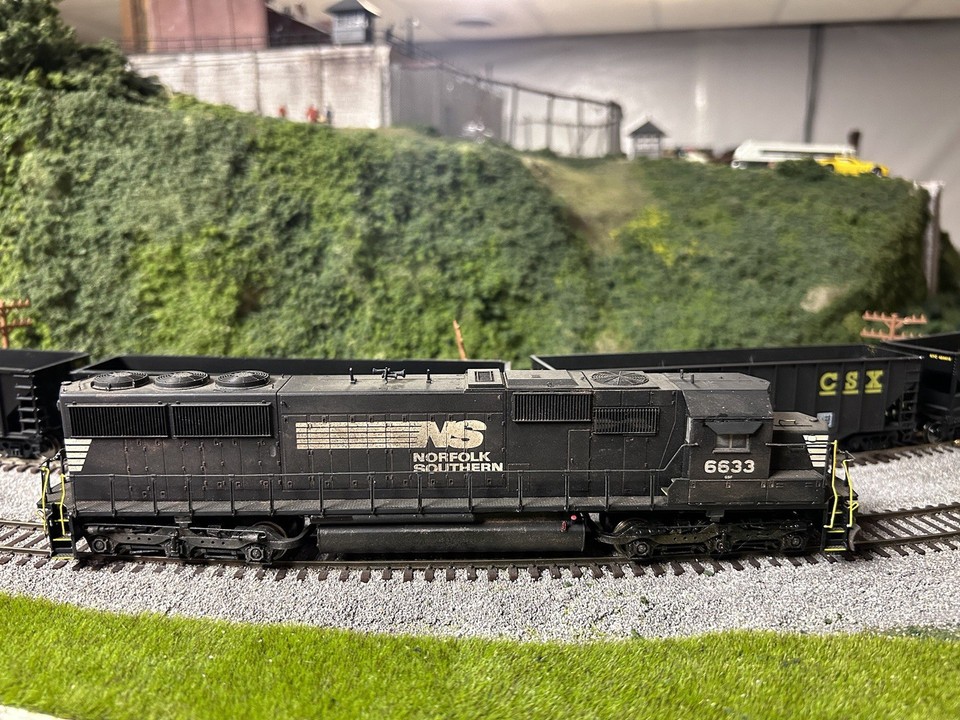 HO Proto 2000 Norfolk Southern SD60 6633-Weathered | eBay