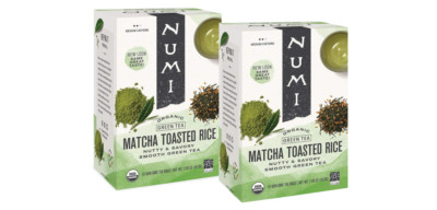 Numi Tea Matcha Toasted Rice Green Tea-18 bags 2 PACK | eBay
