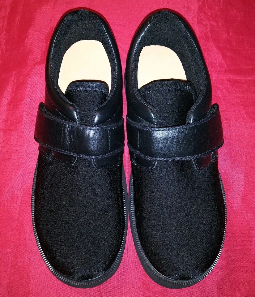 Propet Pedwalker 3 Pedrx WPED3 Women Black SZ 6 B M DIABETIC STRAP UP ...