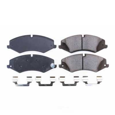 Disc Brake Pad Set-Front Z17 Low-Dust Ceramic Brake Pads with Hardware ...