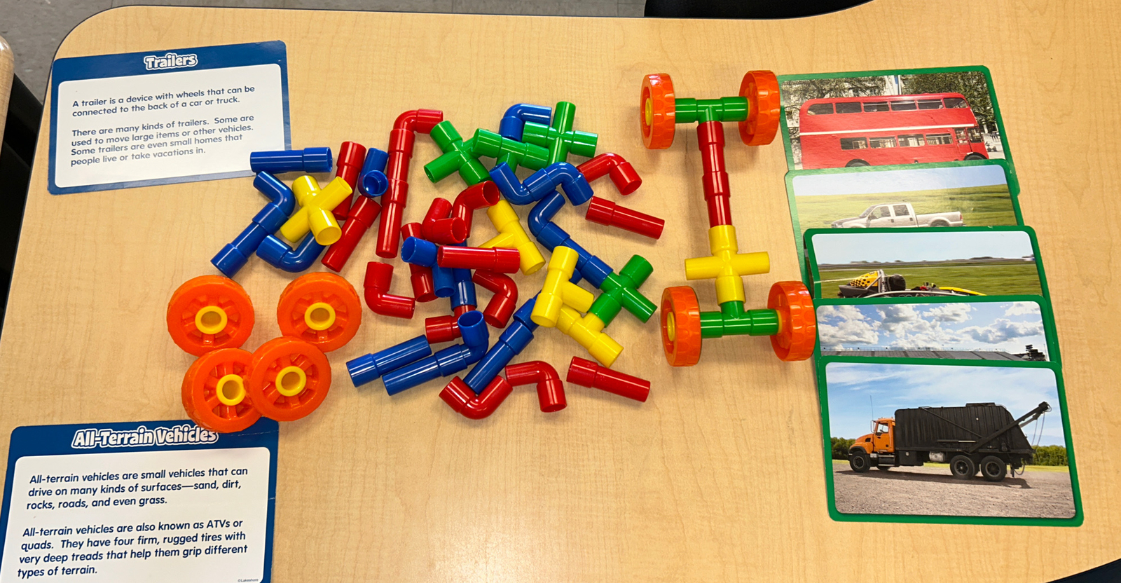 Lakeshore Learning STEM Vehicle Building Engineering Center #PP752 | eBay