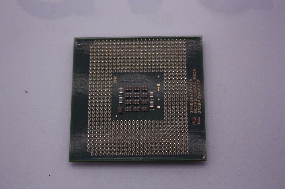 4-PACK SL7PG 3.4 GHZ DP 1M/800 CPU xeon | eBay