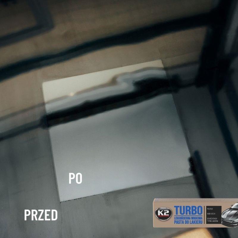 K2 Turbo Tempo Car Wax Polishing Paste Cuting Compound Scratch Mark Cut ...