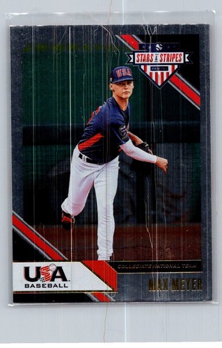 2020 Panini USA Baseball Stars & Stripes - Longevity Max Meyer #7 (RC ...