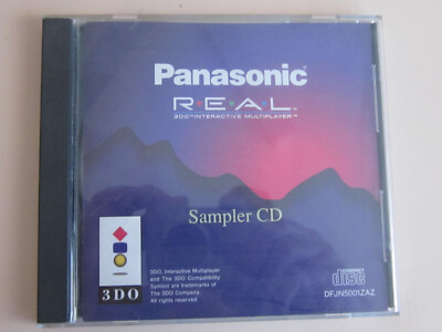 Panasonic REAL Interactive Multiplayer 3DO game console sampler CD FZ-1 ...