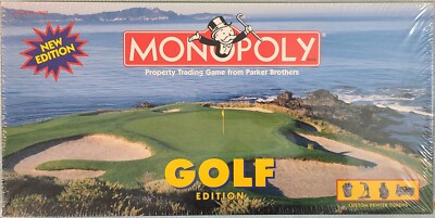 1998 Edition Golf Monopoly Game - Still Shrink Wrapped & New in Box. | eBay