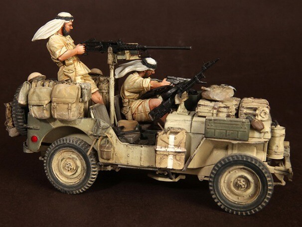 1/35 Resin SAS North Africa 2 Soldiers WWII unpainted unassembled 36205 ...
