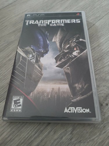Transformers The Game (Sony PlayStation Portable PSP CIB NIB | eBay