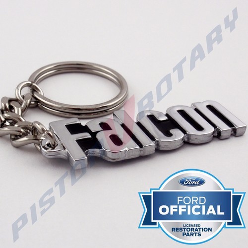 FALCON KEYRING KEY CHAIN like badge , Chrome for FORD FALCON XB V8 351 ...