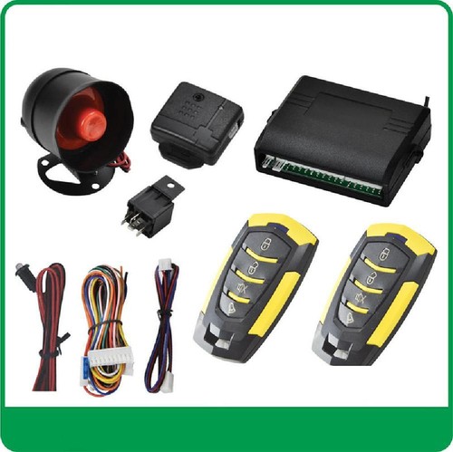 KEYLESS ENTRY CAR CENTRAL LOCKING SECURITY SYSTEM IMMOBILISER KIT ALARM ...