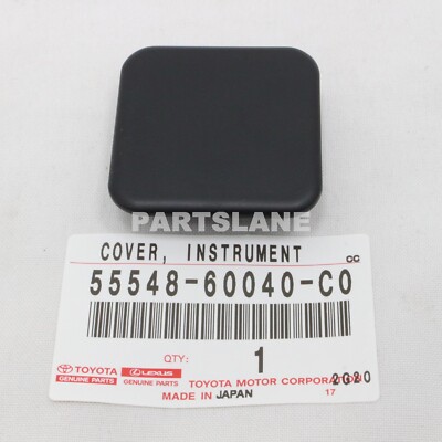 Toyota Land Cruiser Lexus LX470 OEM Instrument Panel Hole Cover 55548 ...