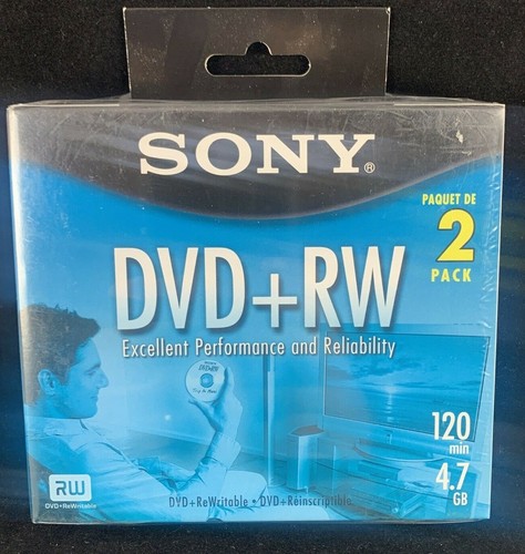DVD + RW Sony 2 Pack 120min 4.7GB | eBay